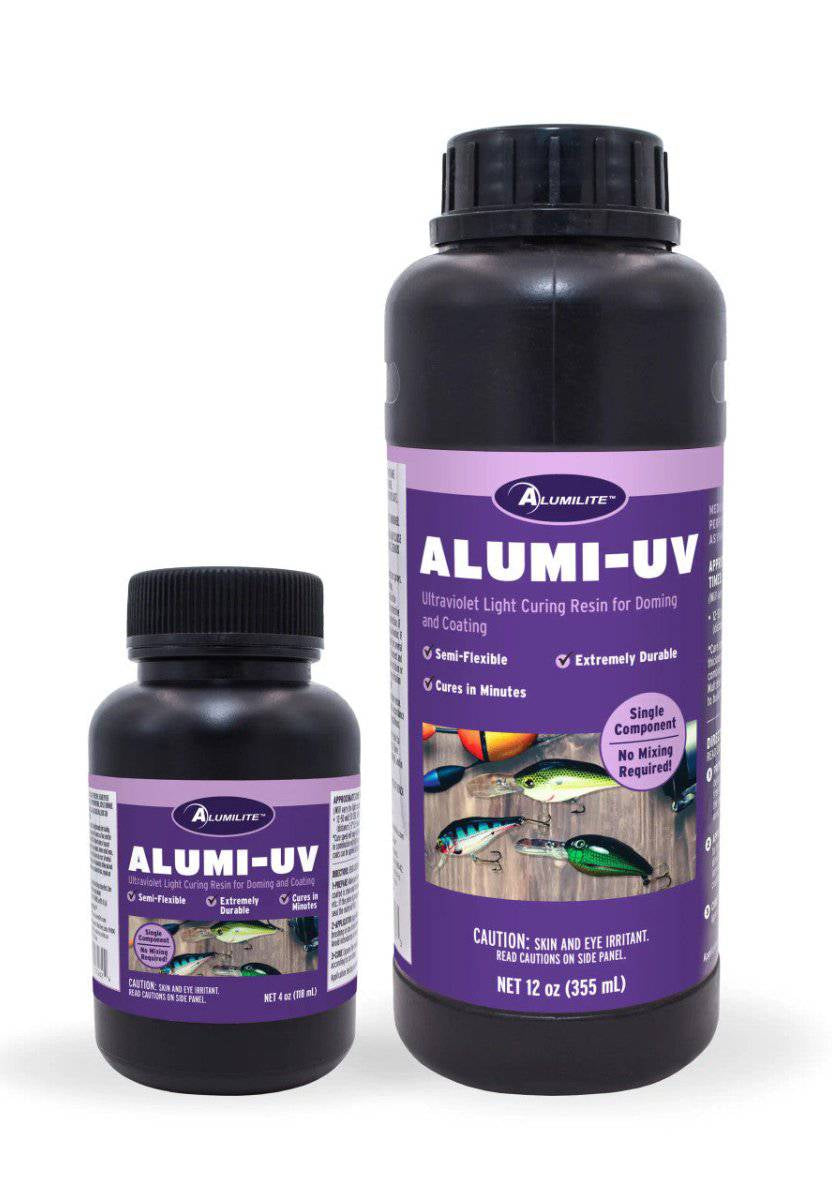 Alumi-UV Light Cured Resin for Fishing Lure and Ring Making