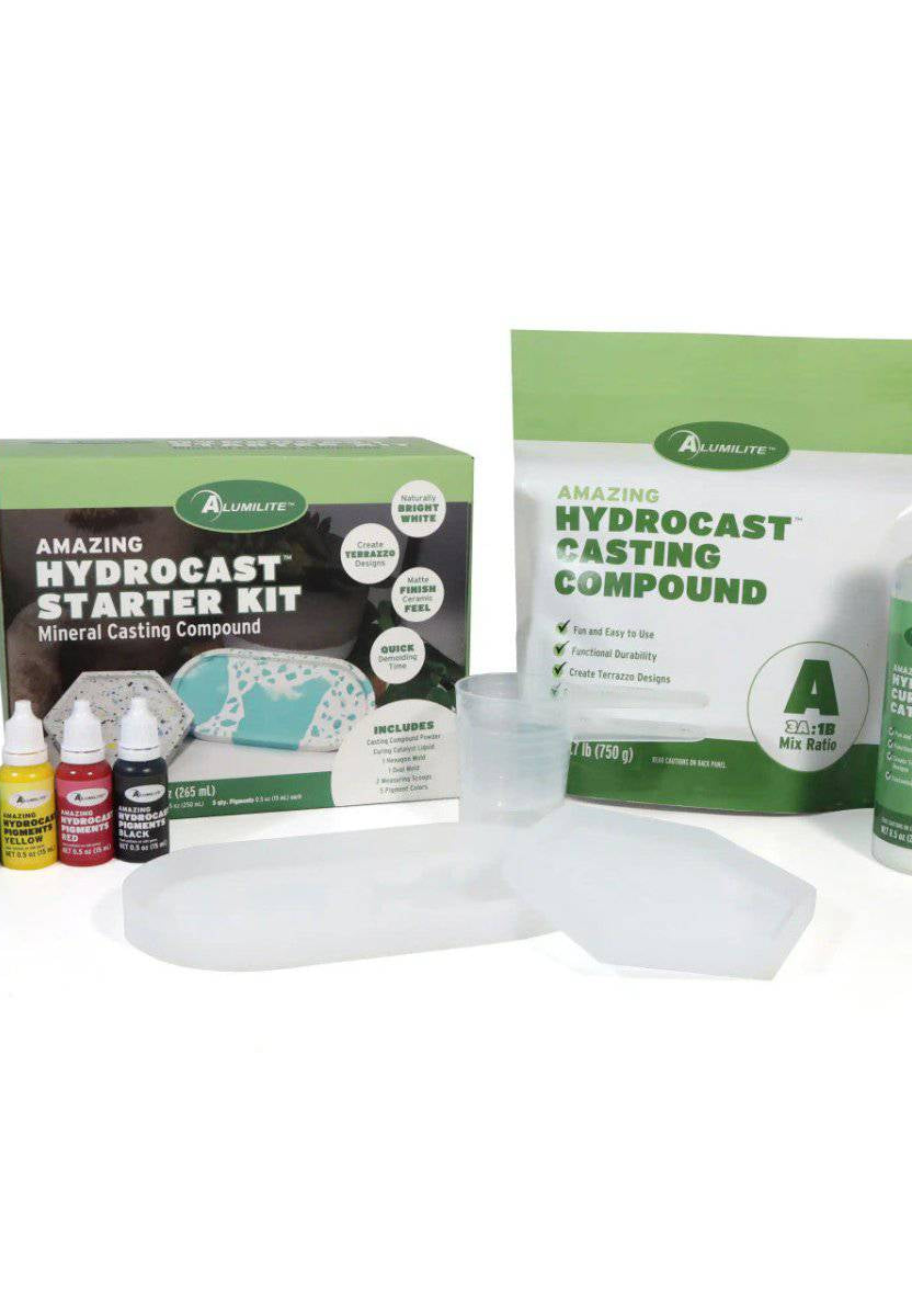 HydroCast Mineral Casting Compound Starter Kit – Alumilite